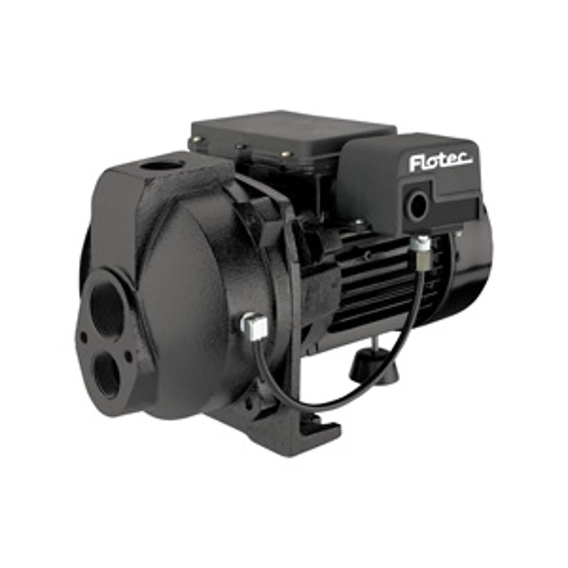 Flotec FP4207 Convertible Jet Pump, 5.5, 11 A, 230/115 VAC, 3/4 hp, 1 ...
