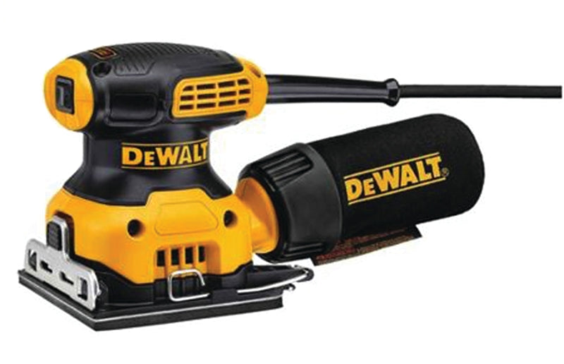 DEWALT DWE6411 Palm Sander, 2.3 A, Includes: DWE6411 Sander, Paper Pun ...