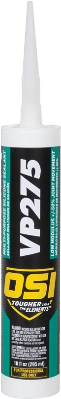 OSI VP275 1493958 Silicone Sealant, Clear, 7 to 14 days Curing, -5 to ...