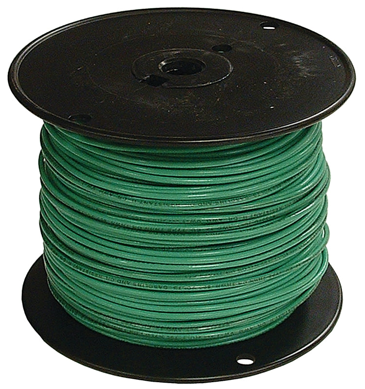 Romex 12GRN-SOLX500 Series Building Wire, Green Sheath, 12 AWG Wire, 1 ...