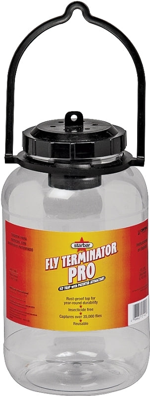 Starbar Fly Terminator 100520212 Fly Trap, Solid, Fish, 1 gal – Shell ...