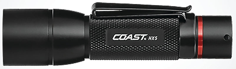 Coast 20769 Slide Focus Flashlight, AA Battery, Alkaline, Lithium-Ion ...