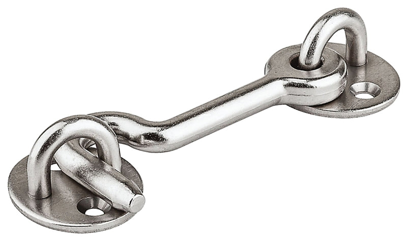 National Hardware N187-036 Privacy Hook, Steel, Satin Nickel – Shell ...