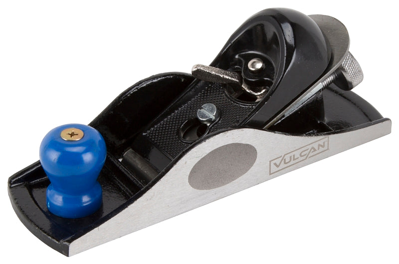 Vulcan JLO-064 Block Plane, 1-5/8 in W Blade, Alloy Steel Blade, Cast ...