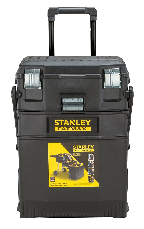 STANLEY 020800R 4-in-1 Mobile Work Station, 5 cu-in, Structural Foam ...
