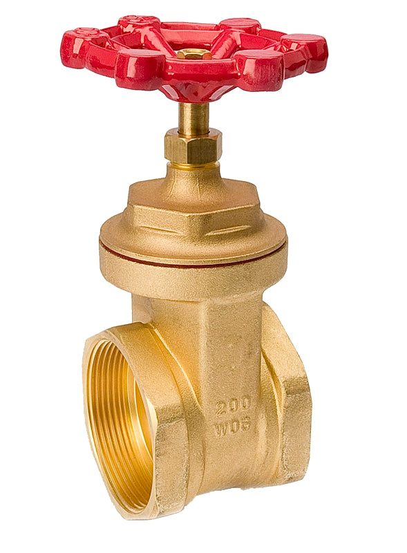 B & K 100-010 Gate Valve, 3 in Connection, Threaded, 125, 200 psi Pres ...