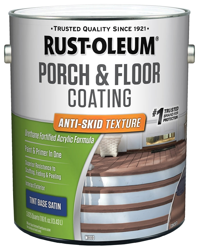 Rust-Oleum 262367 Porch and Floor Coating, Liquid, 1 gal, Can, Pack of ...