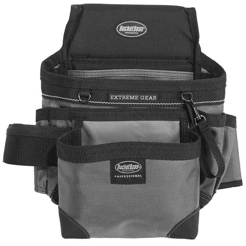 Bucket Boss 55200 Mullet Buster Carpenter's Pouch, 14-Pocket, Poly Fab ...