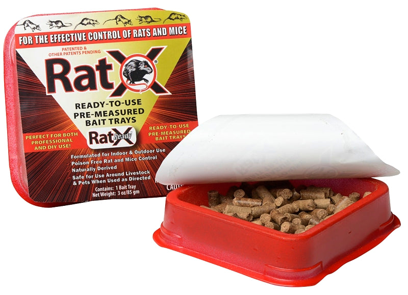 RatX 620104 Ready Bait Tray, Pellet, 9.6 oz Pack – Shell Lumber and ...