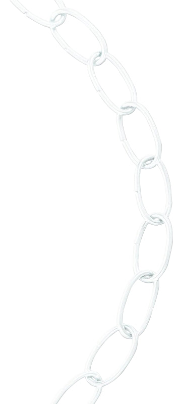 Baron 4002 Decorator Chain, White, #10, 40 ft L, 45 lb Working Load ...