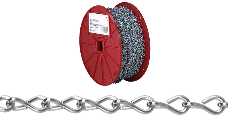 Baron 7273 Sash Chain, #35, 100 ft L, Steel, Zinc – Shell Lumber and ...