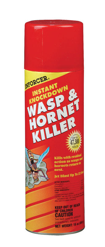 Enforcer Instant Knockdown Insect Killer For Wasp and Hornet 16 oz ...