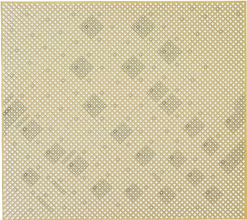 M-D 57240 Decorative Metal Sheet, 36 in W, 36 in L, Cloverleaf Tread ...