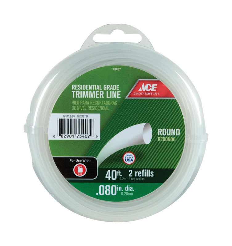 Ace Trimmer Line 0.08 in. Dia. x 40 ft. L – Shell Lumber and Hardware