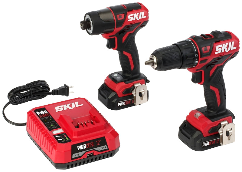 Skil CB736701 Series Combination Tool Kit, Tools Included: Drill Drive ...
