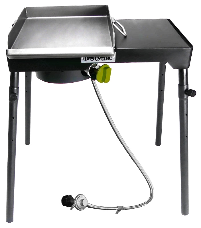 Barbour PS115 Patio Stove with Griddle Tapper, 1-Burner, 30,000 Btu, A ...