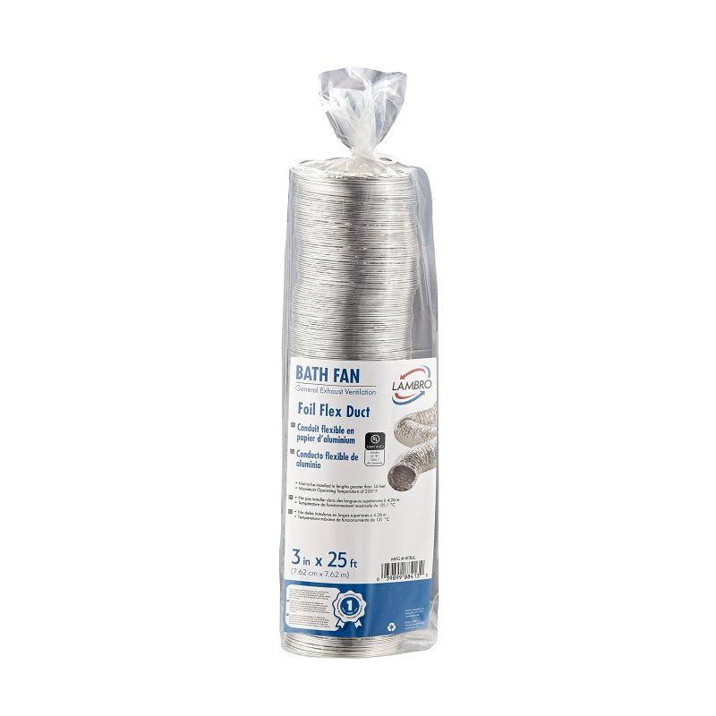 Lambro 613UL Air Connector, 3 in, 25 ft L, Aluminum – Shell Lumber and ...
