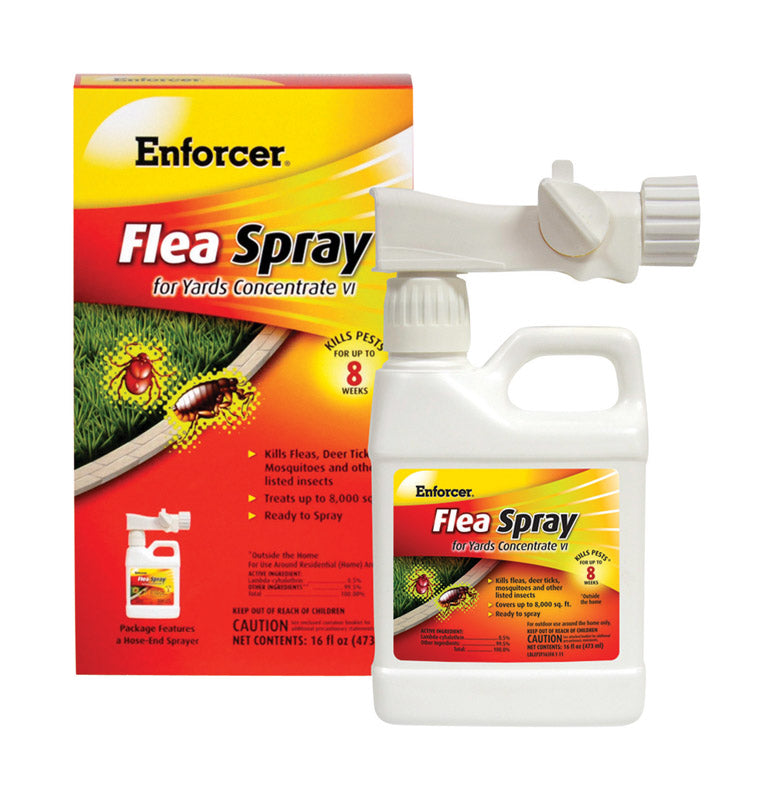 Enforcer Flea Spray for Yards Insect Killer For Fleas, Ticks, Mosquito ...