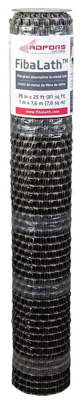 Adfors FibaLath FLX7207-A Stucco Netting, 25 ft L, 39 in W, 0.22 in Th ...