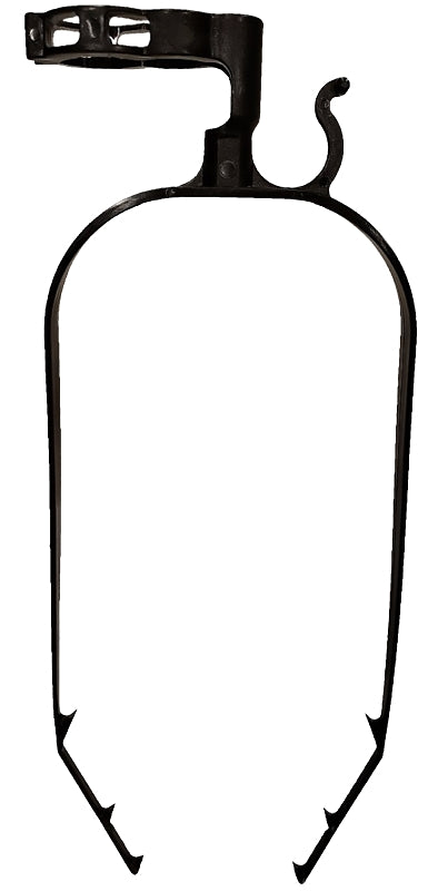 Ulta Lit Technologies 00022 Clip Ridge Roof, Holiday Light Clip, Black ...