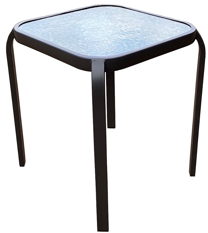 Seasonal Trends 50617 Side Table, 16 in W, 5 mm D, 18 in H, Steel Fram ...