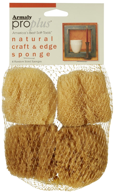 Armaly ProPlus 15204 Faux Artist Sea Sponge, Economical, Reusable, Bei ...