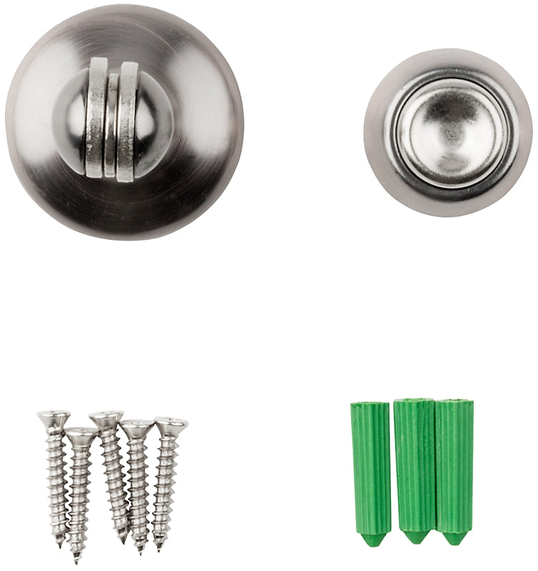 National Hardware N337-162 Magnetic Rigid Door Stop, 3 in Projection ...
