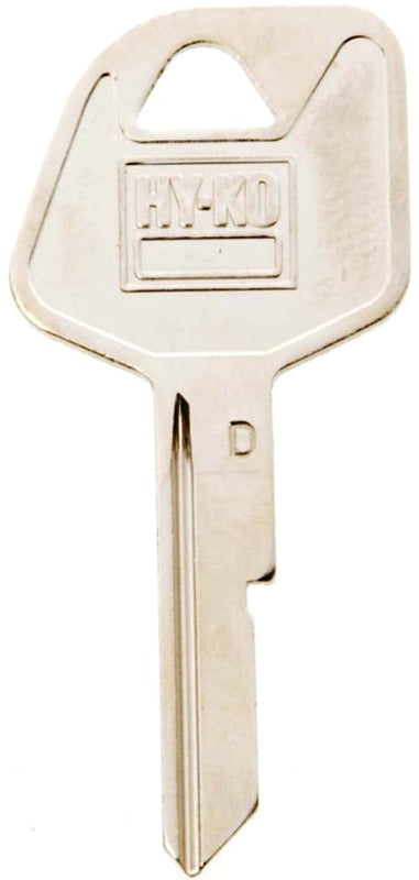 Hy-Ko 11010B67 Key Blank, Brass, Nickel, B67 Key Number, Pack of 10 ...