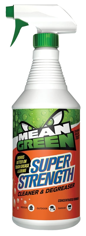 Mean Green 932 Cleaner and Degreaser, 32 oz, Liquid, Solvent Like ...