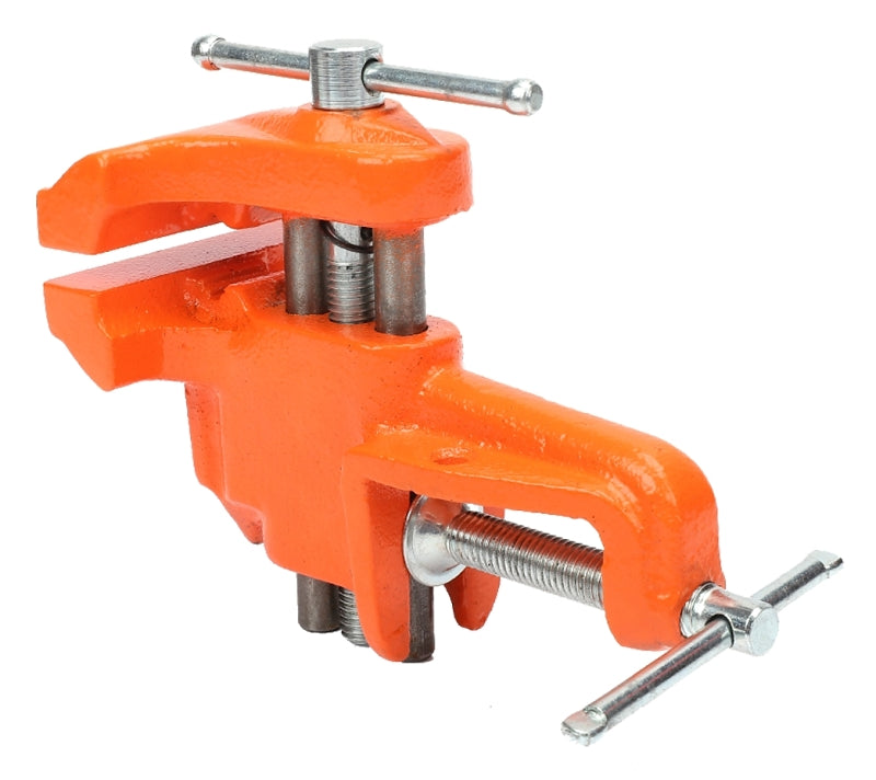Pony 13025 Light-Duty Vise, 2-1/2 in Jaw Opening, 3 in W Jaw, 1-1/2 in ...