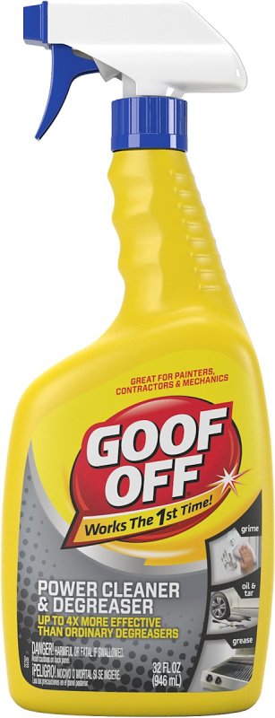 Goof Off FG686 Power Cleaner and Degreaser, 32 oz, Liquid – Shell ...