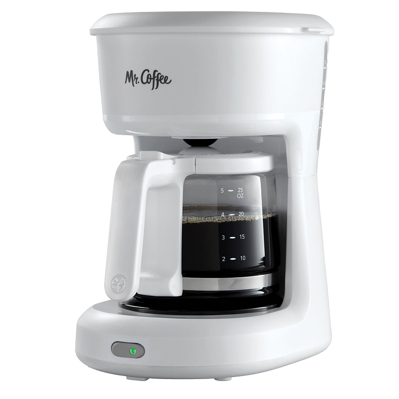 Rival 2019065 Coffee Maker, 5 Cups, White – Shell Lumber and Hardware