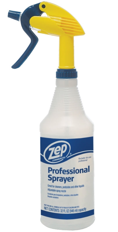 Zep HDPRO36 Spray Bottle, 32 oz Capacity, Plastic, Clear – Shell Lumber ...