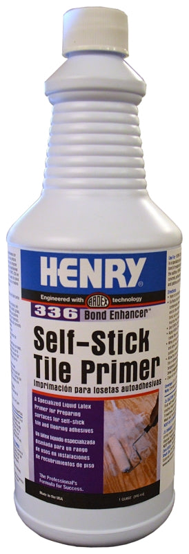 Henry 336 Series 12054 Floor Primer and Latex Liquid Additive, 1 qt, M ...