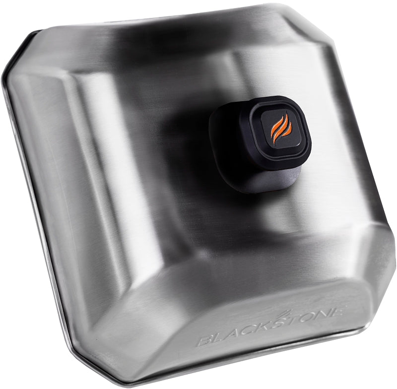 Blackstone 5327 Square Basting Dome, Stainless Steel, Silicone Handle ...