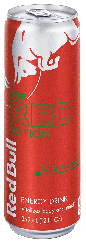 Red Bull RB234435 Energy Drink, Watermelon Flavor, 12 oz Can, Pack of ...