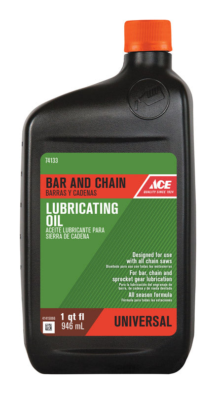 Ace Chainsaw Lubricating Oil 1 qt. Bottle – Shell Lumber and Hardware