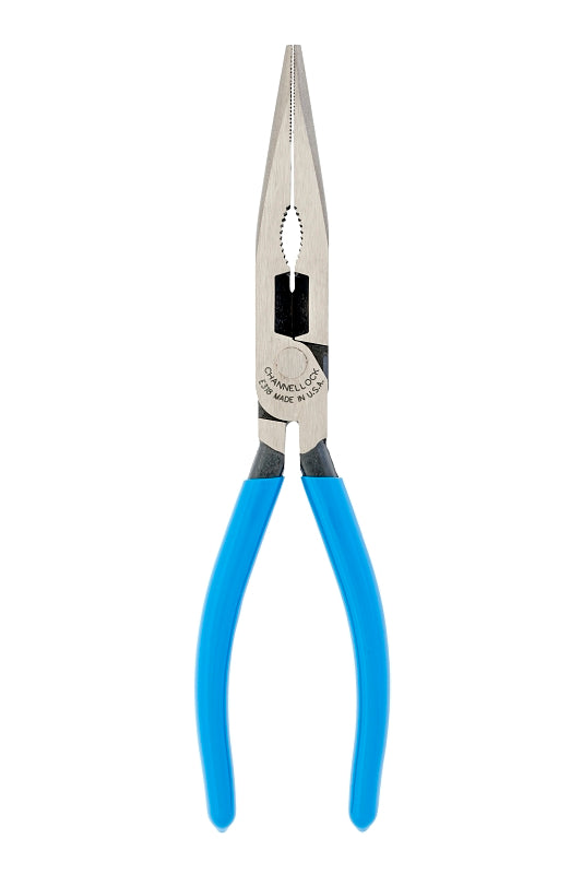 Channellock E Series E318 Plier with Cutter, 7.81 in OAL, 0.091 in Har ...