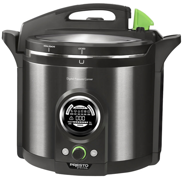 Presto 02144 Digital Pressure Canner, 12 qt, 1485 W, Stainless Steel ...