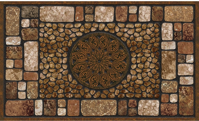 Apache Mills Masterpiece AP756-1029F Series Door Mat, 30 in L, 18 in W ...