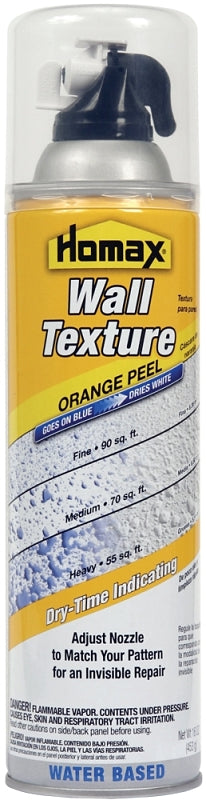 Homax 4096-06-06 Wall Texture, Aerosol Spray, Low, Blue, 16 oz Can, Pa ...