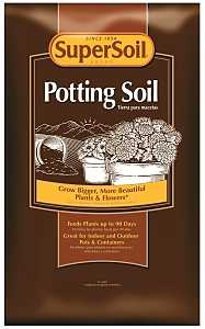 SuperSoil 72452490 Potting Soil, 2 cu-ft Coverage Area, Bag – Shell ...