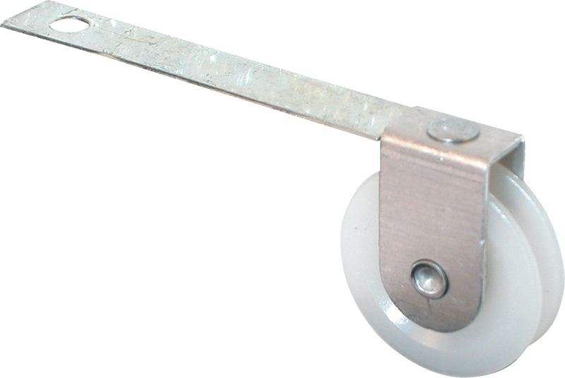 Prime-Line B 521 Roller Assembly, 1 in Dia Roller, 1/4 in W Roller, Pl ...