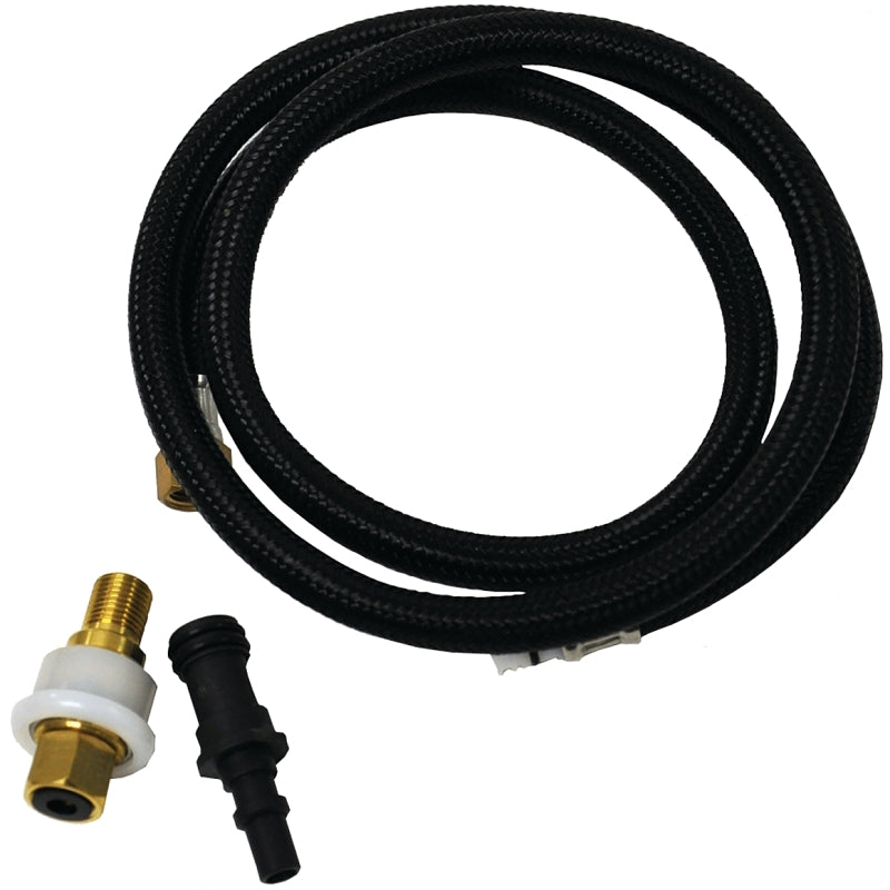 Danco Premium Series 10340 Side-Spray Hose, 0.38 in Connection, Snap ...