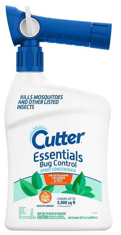 Cutter HG-96619 Concentrated Essentials Bug Control, Spray Application ...