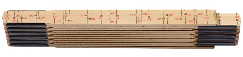 Hultafors 101304U Brick Spacing Folding Ruler, 1/16 in Graduation, Woo ...