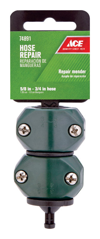 Ace 5/8 & 3/4 in. Nylon/ABS Hose Mender Clamp Female Non-Threaded ...