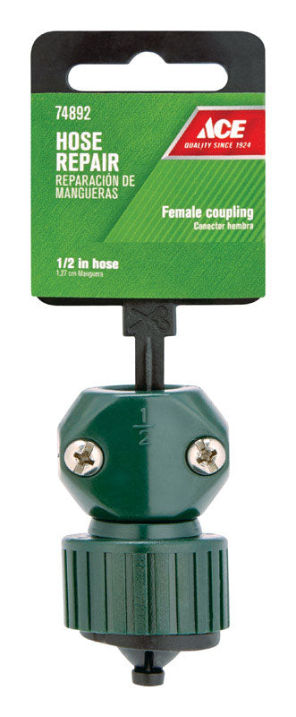 Ace 1/2 in. Nylon/ABS Hose Mender Clamp Female Threaded – Shell Lumber ...