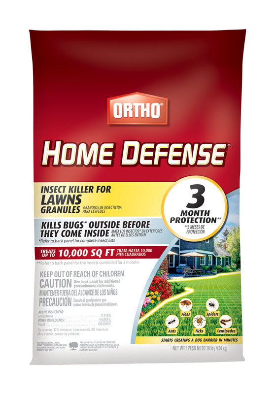 Ortho Home Defense for Lawns Insect Killer For Fleas, Spiders and More ...