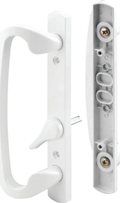 Prime-Line C 1280 Handle Set, Aluminum, Painted, 1-5/8 to 1-7/8 in Thi ...